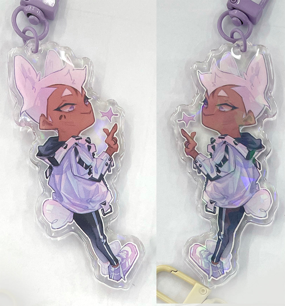 BLOCK / BRIK HOLO EPOXY CHARMS – trickywagon